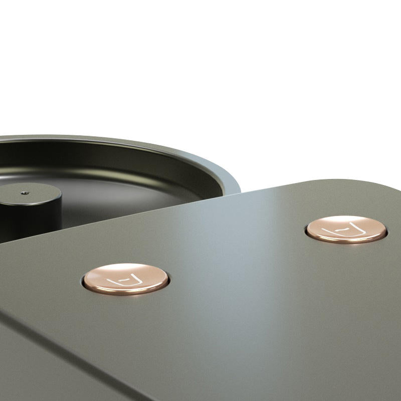 Mood Espresso coffee machine with milk frother|Free 30 coffee capsules ...