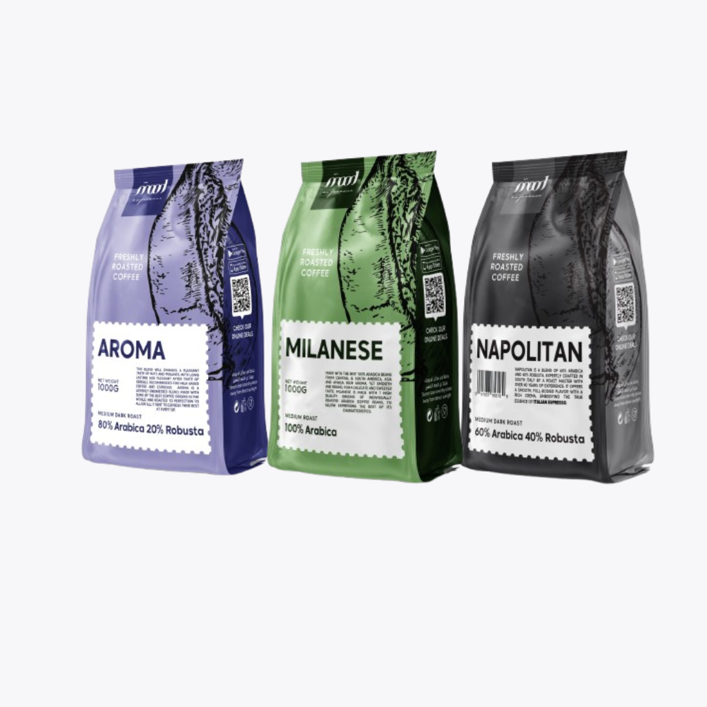Mood Espresso House Blend Bundle – Aroma, Milanese, Napolitan (3 × 1 k ...