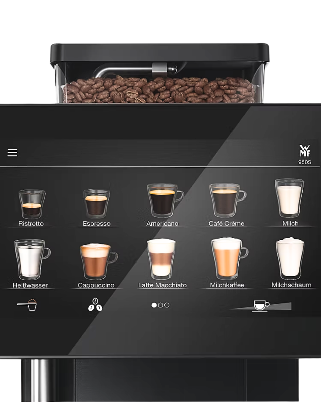 WMF 950S Super Automatic Coffee Machine - Professional Espresso Make ...