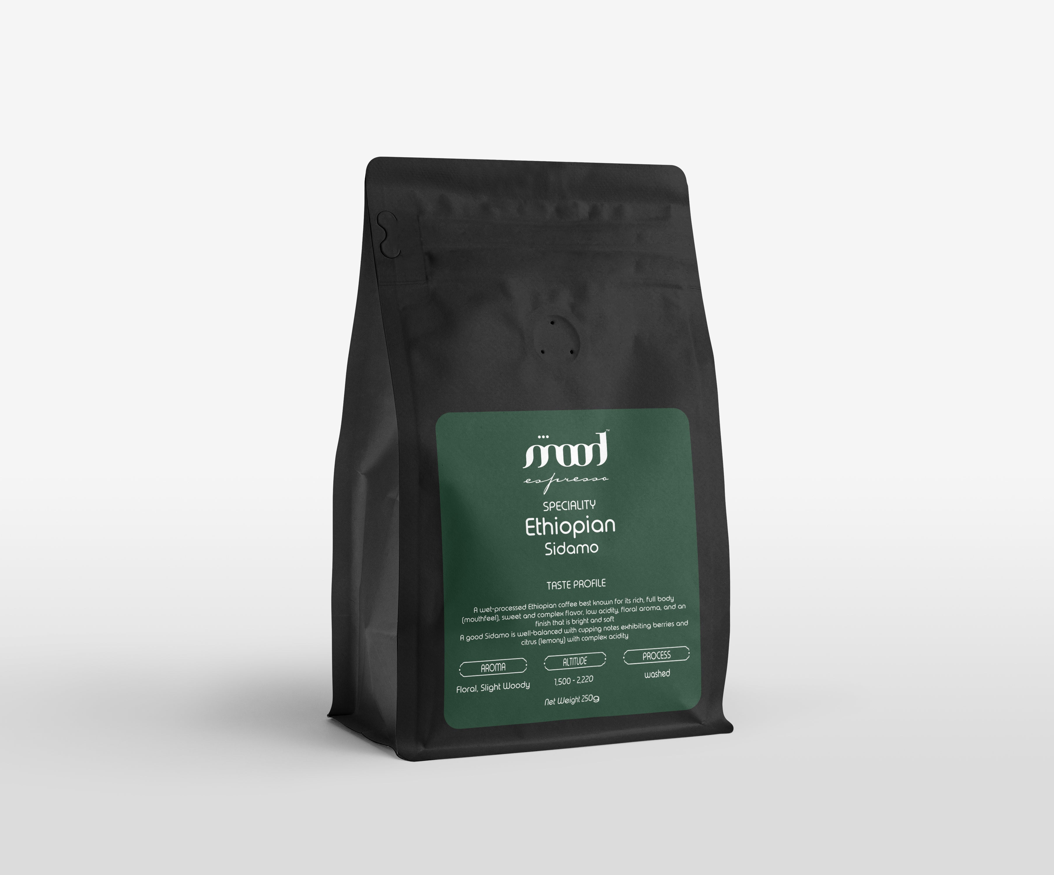 Mood Espresso | Speciality Ethiopian Sidamo | 250g - Mood Espresso